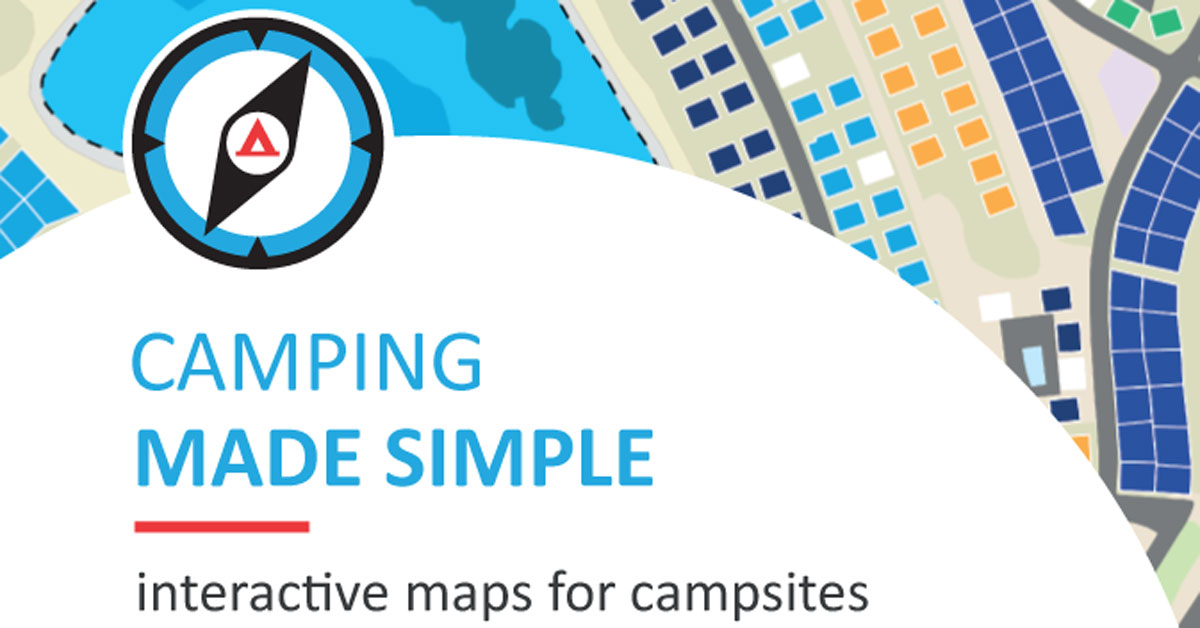 Interactive maps for campsites & campgrounds